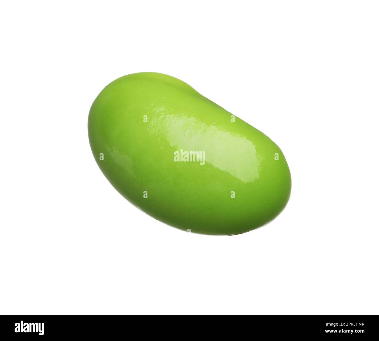 One fresh edamame soybean isolated on white Stock Photo - Alamy