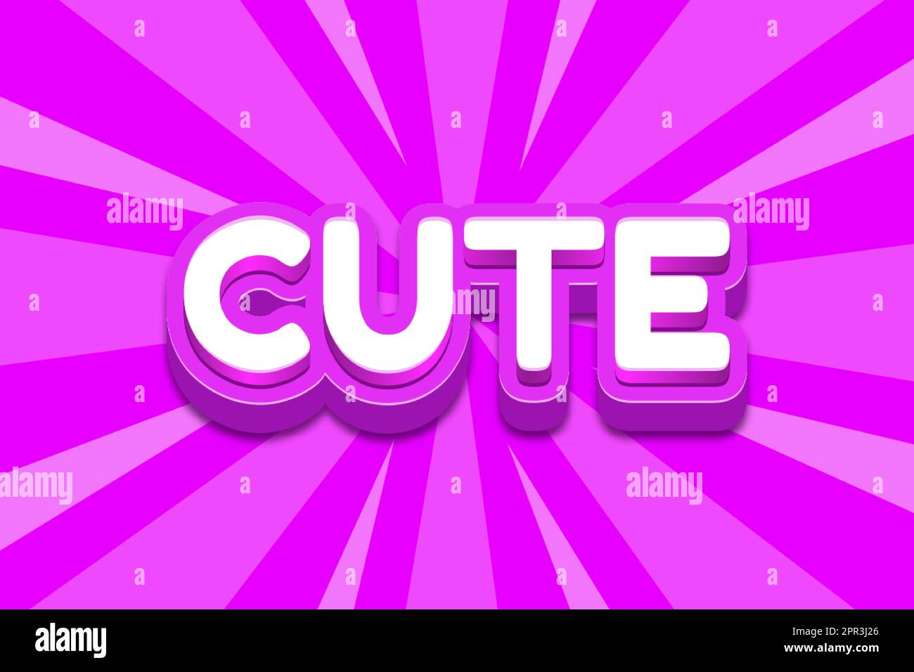 Cute typeface hi-res stock photography and images - Alamy