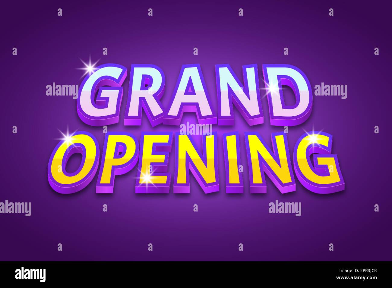 Grand opening invitation template Stock Vector Images - Alamy
