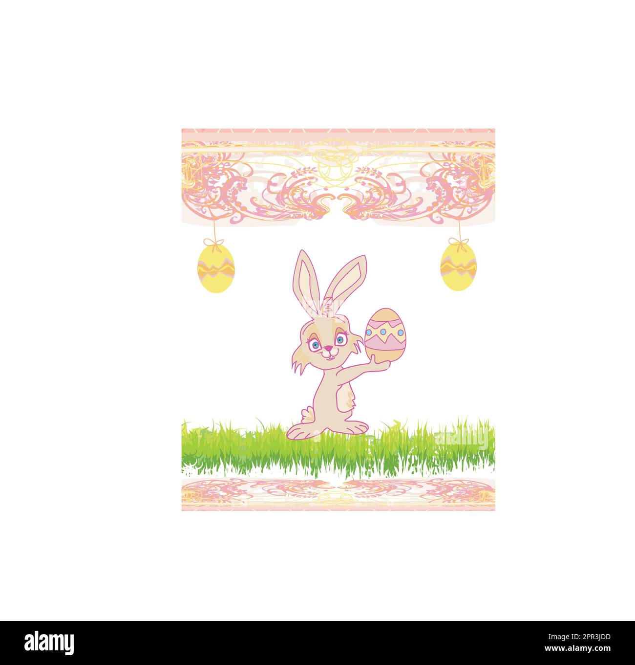 Doodle Easter Bunny Stock Vector Image & Art - Alamy