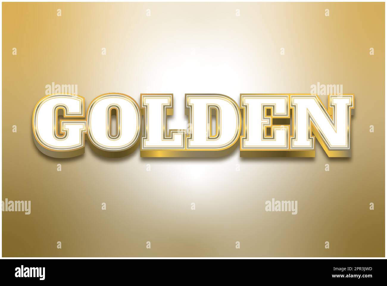 3d font effect eps hi-res stock photography and images - Alamy