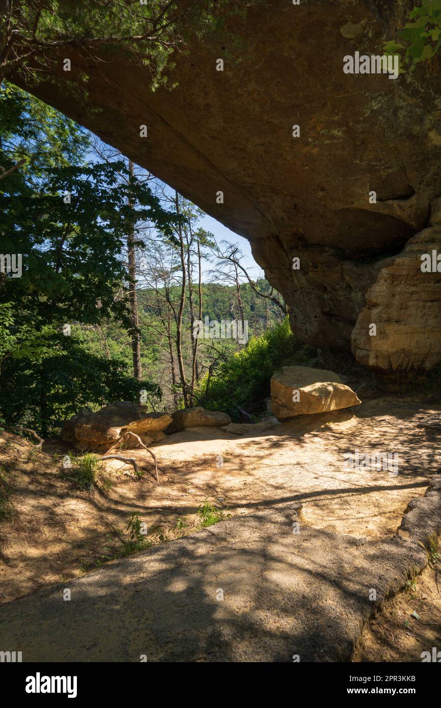 Red River Gorge Geological Area in Kentucky Stock Photo - Alamy