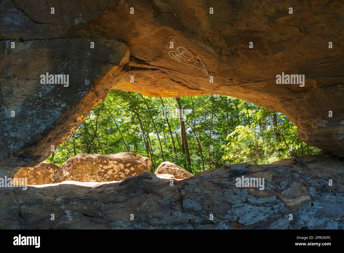 Red River Gorge Geological Area in Kentucky Stock Photo - Alamy