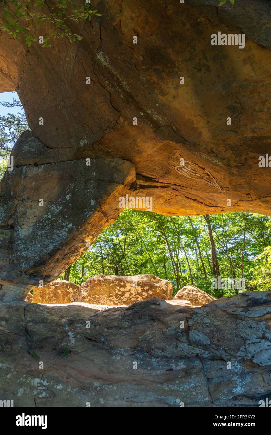 Red River Gorge Geological Area in Kentucky Stock Photo - Alamy