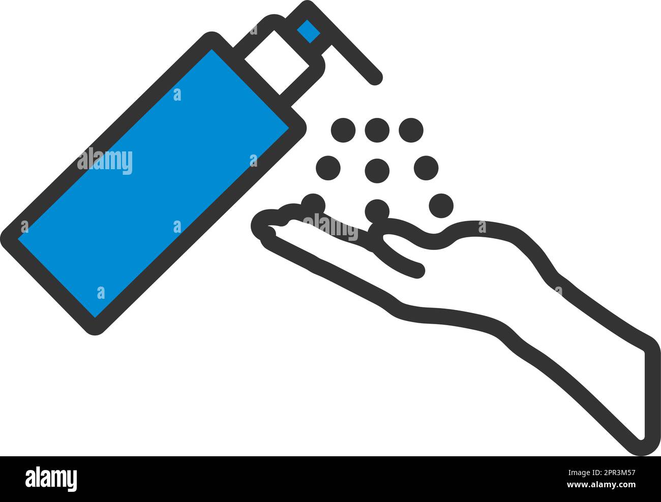 Dispenser Of Liquid Soap Icon Stock Vector Image & Art - Alamy