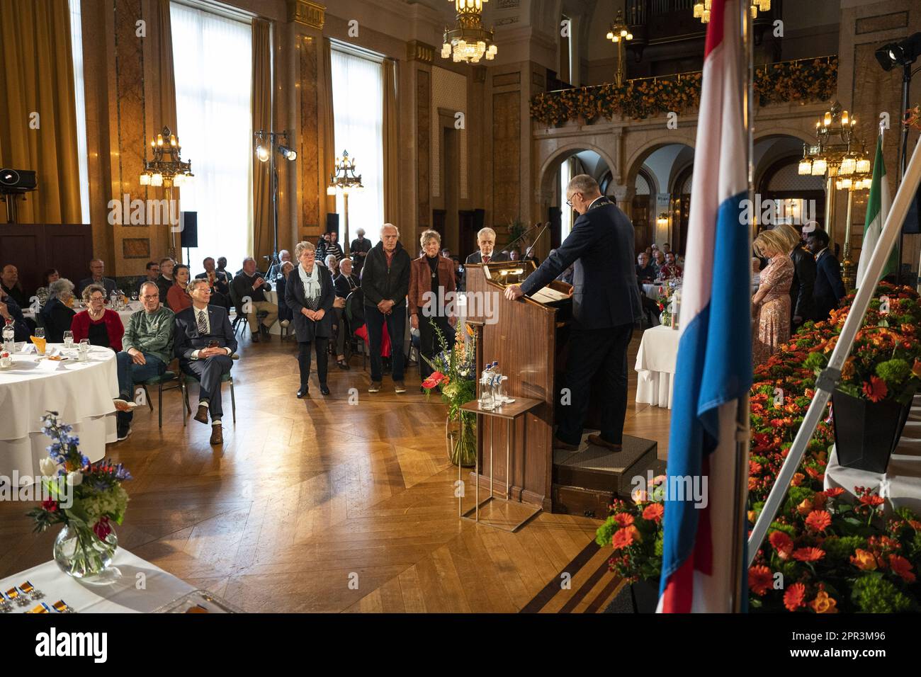 ROTTERDAM - Mayor Ahmed Aboutaleb presents royal honors in the City ...