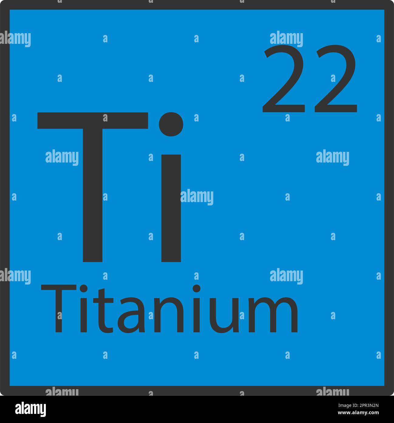 Symbol chemical element titanium hi-res stock photography and images ...