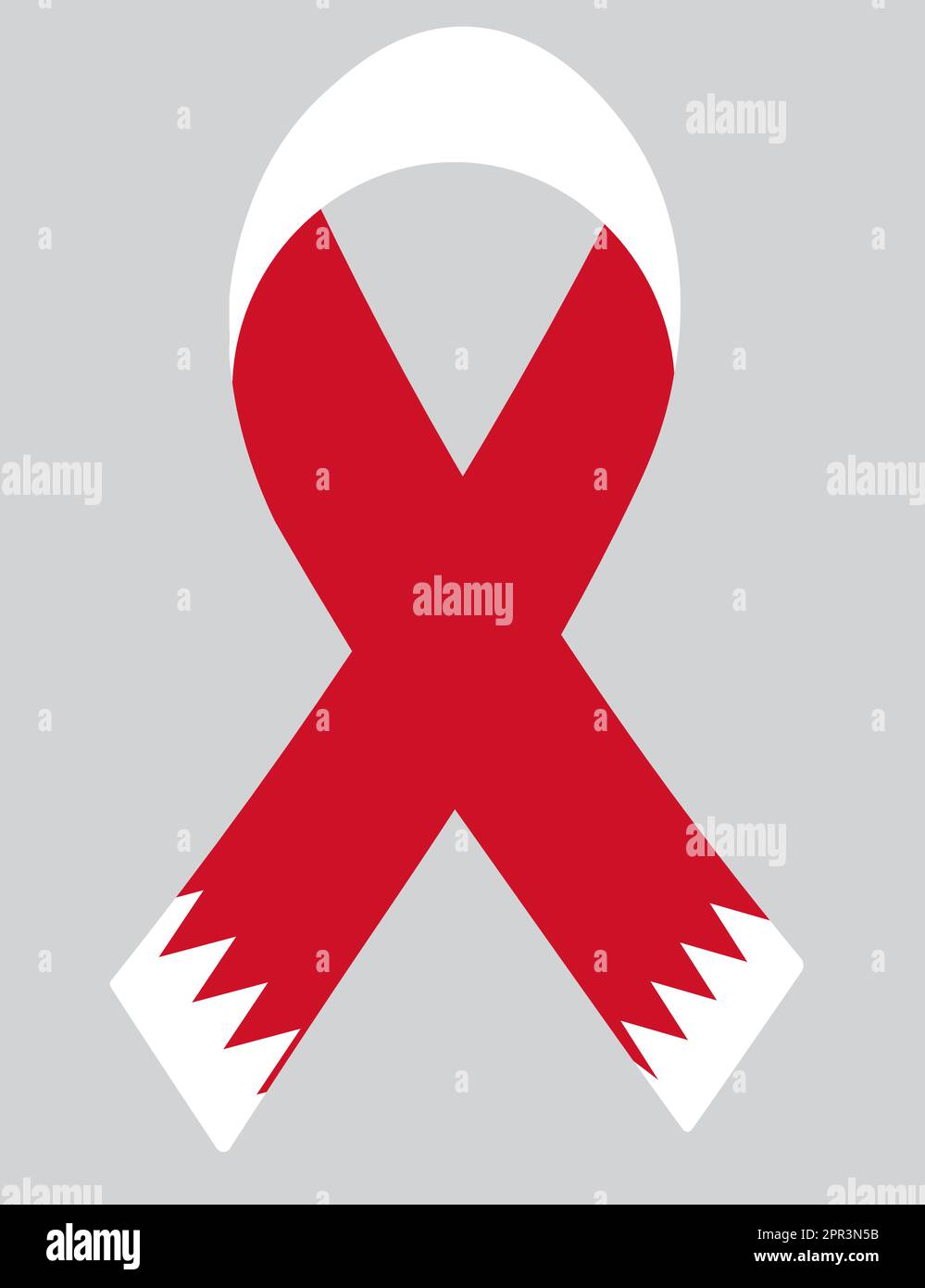 3D Flag of Bahrain on ribbon Stock Vector Image & Art - Alamy