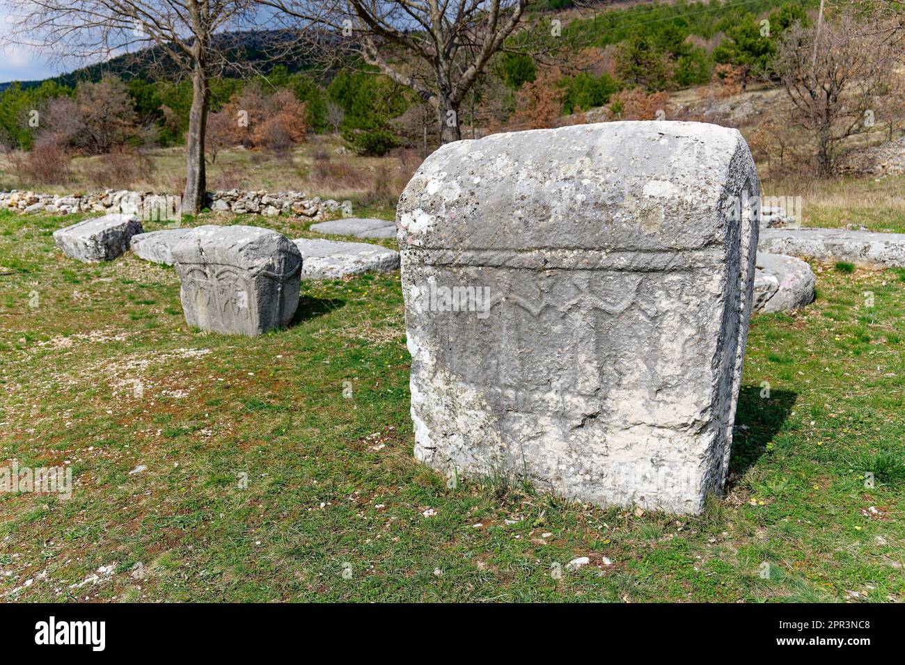 Stecci Medieval Tombstones Graveyards in Velika and Mala Crljivica ...