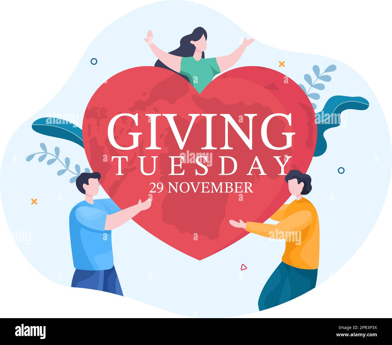 Happy Giving Tuesday Celebration with Give gifts to Encourage People to ...
