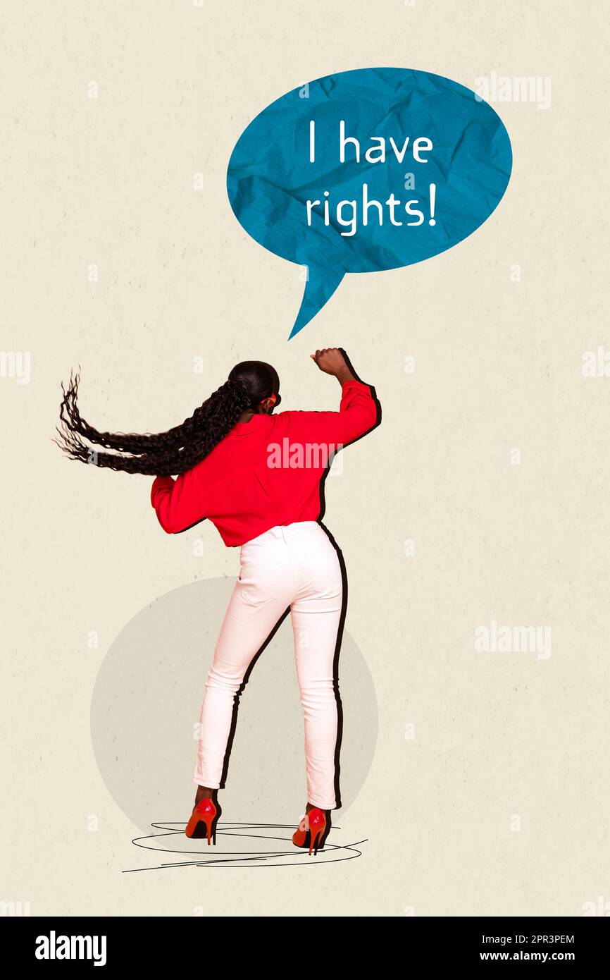 Design template artwork collage photo of dance careless lady say she ...