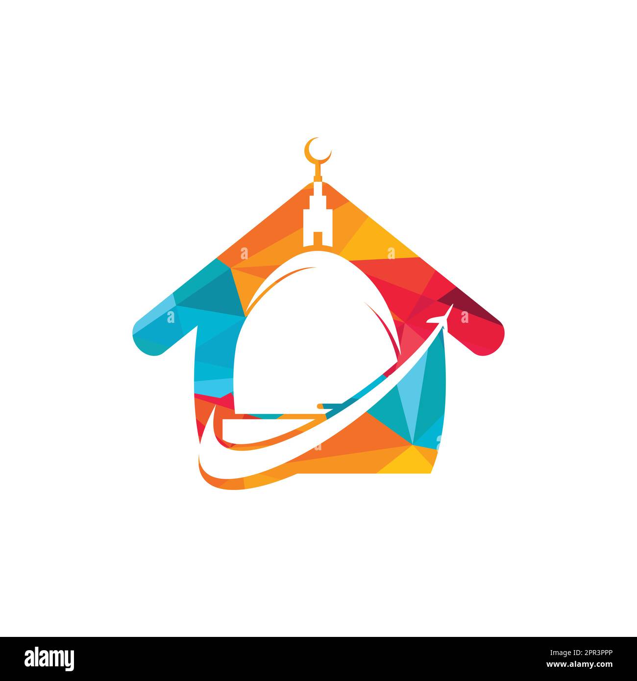 Islamic travel and tour vector logo design Stock Vector Image & Art - Alamy
