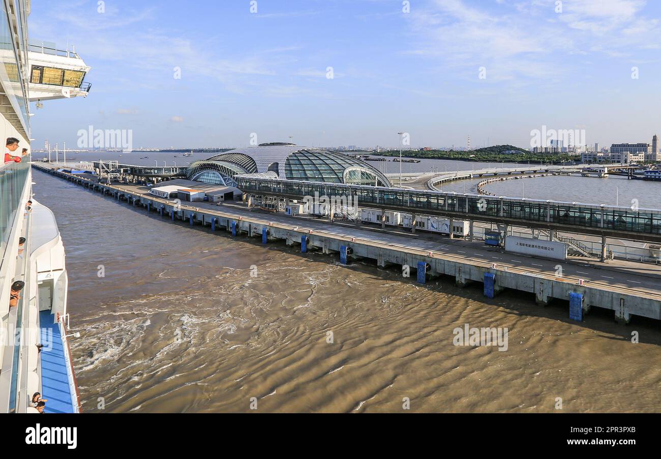 The Wusongkou International Cruise Port, Shanghai, China, chinese ...