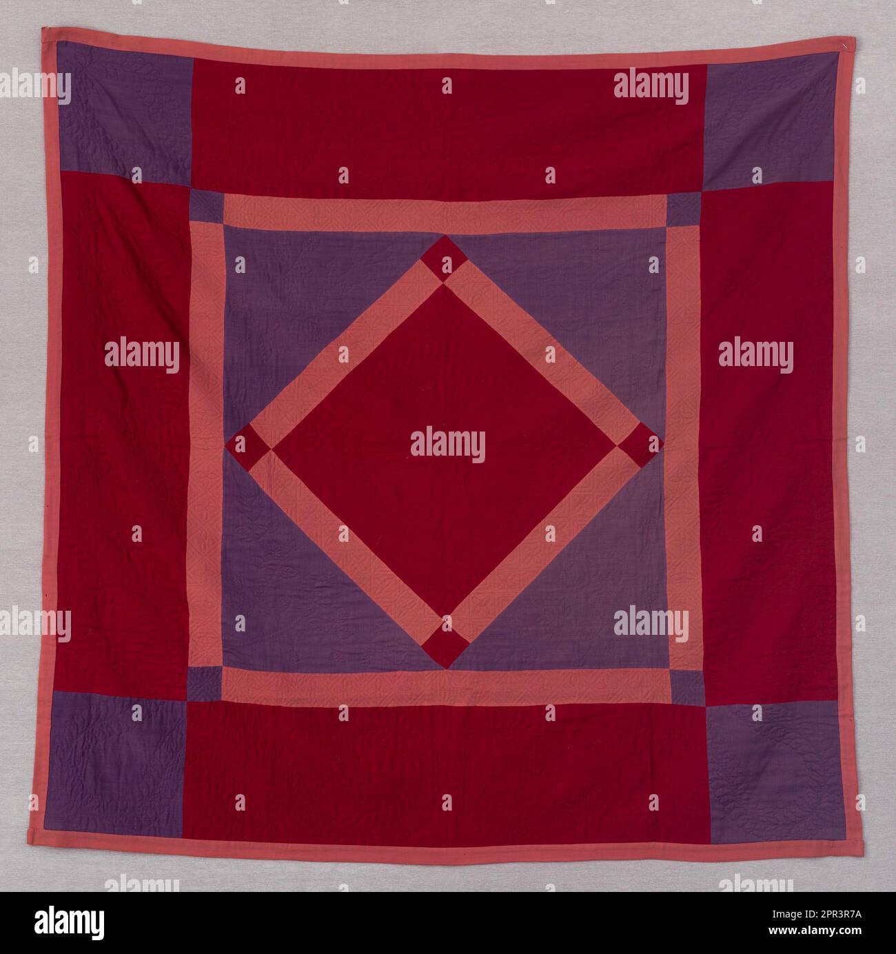 This image provided by the American Folk Art Museum shows the Diamond ...