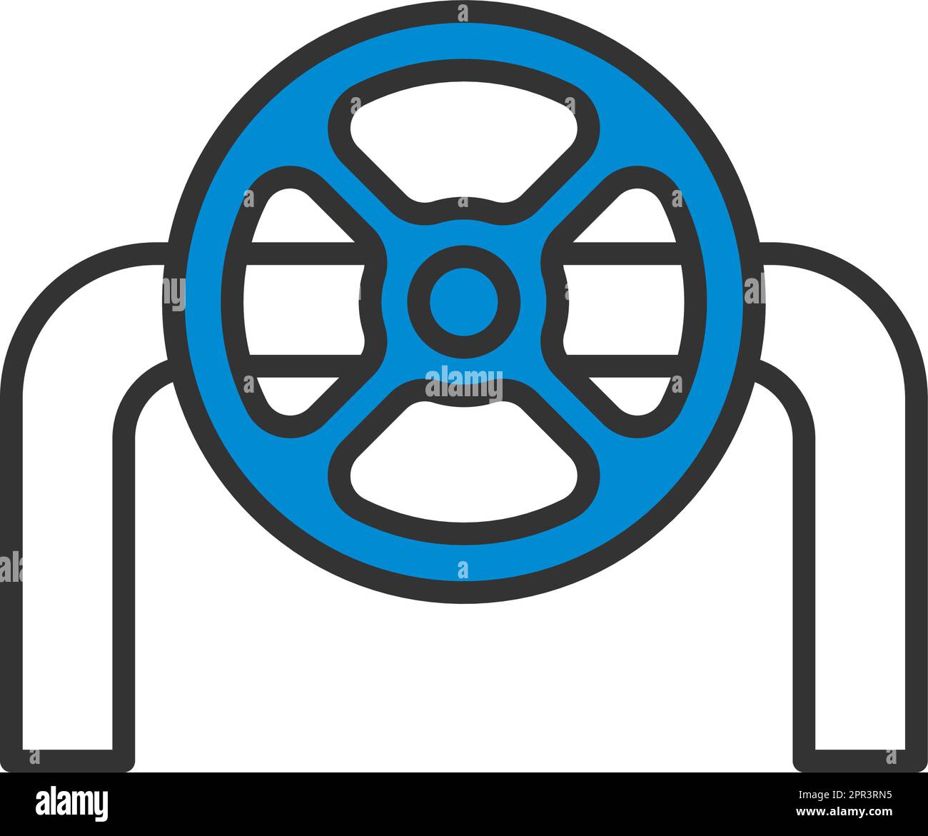 Industrial valve outline hi-res stock photography and images - Alamy