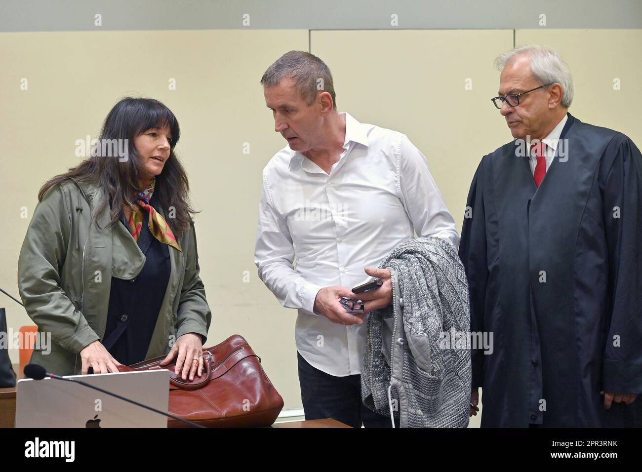 Munich, Deutschland. 26th Apr, 2023. District Court of Munich I ...
