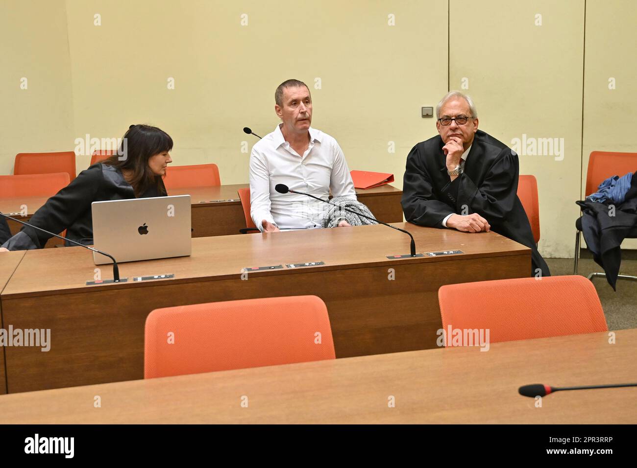 Munich, Deutschland. 26th Apr, 2023. District Court of Munich I ...