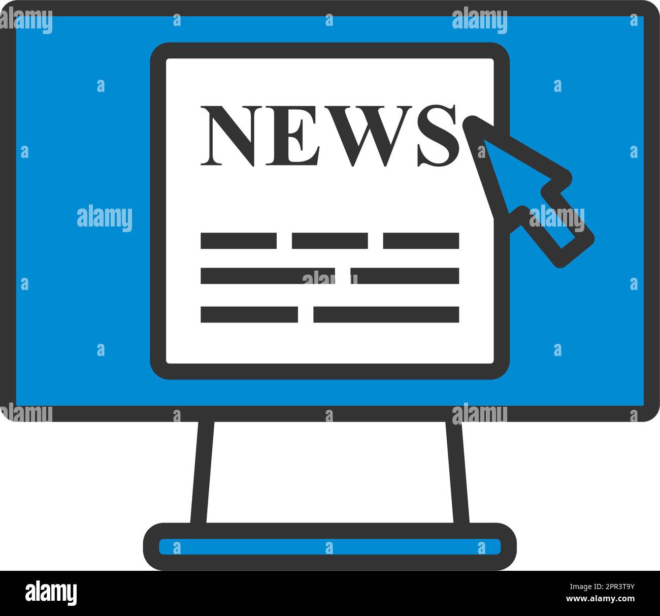 Good news, bad news, good news Stock Vector Images - Alamy