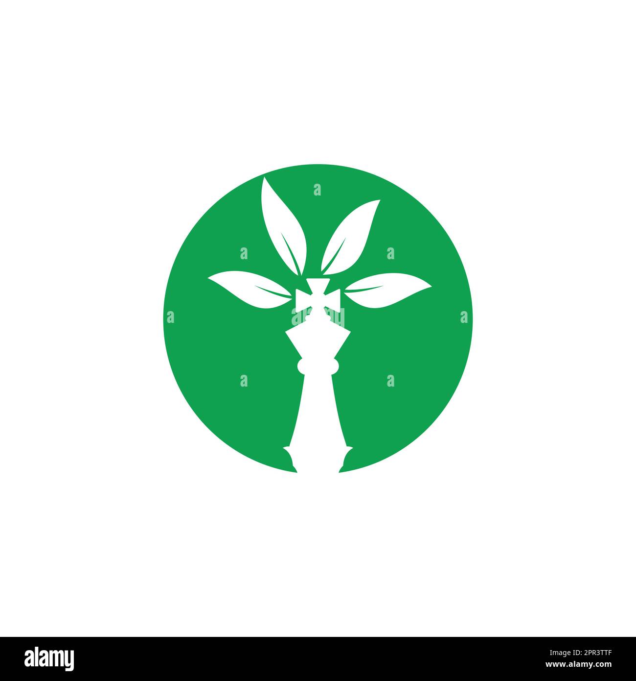Chess tree vector logo design. Nature green strategy logo concept Stock ...