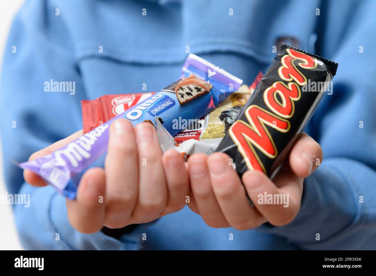 Childhood obesity and sugar hi-res stock photography and images - Alamy