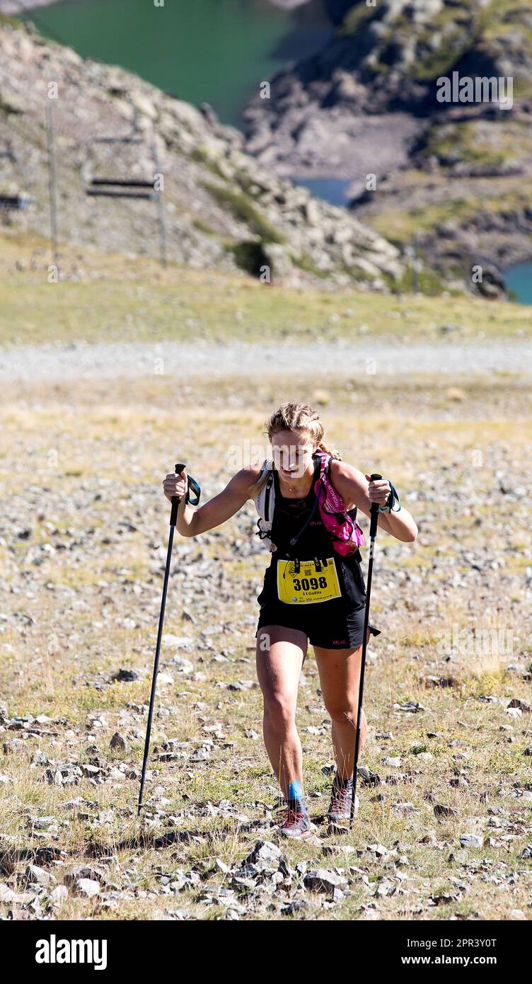 Ultra tour 4 des massifs. Trail running marathon UT4M. Race through the ...