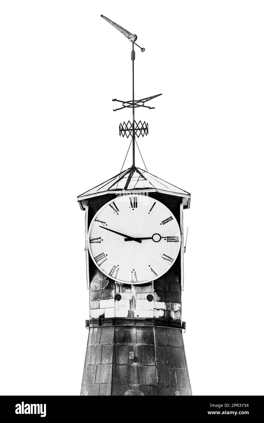 Clock tower time Black and White Stock Photos & Images - Alamy