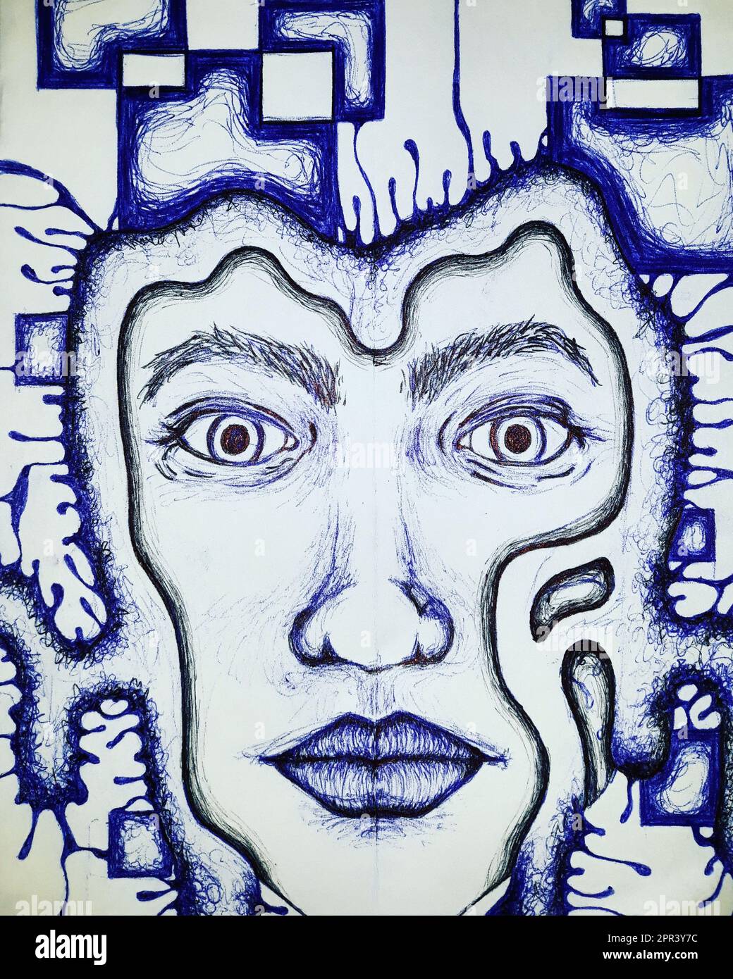 Pen and ink drawing drawings hi-res stock photography and images - Alamy