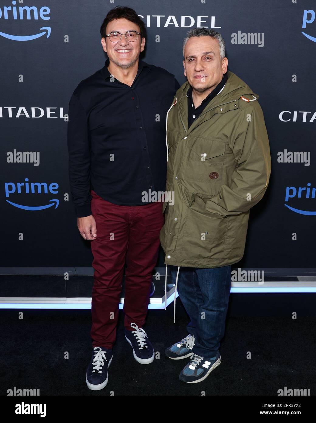 CULVER CITY, LOS ANGELES, CALIFORNIA, USA - APRIL 25: Anthony Russo and ...