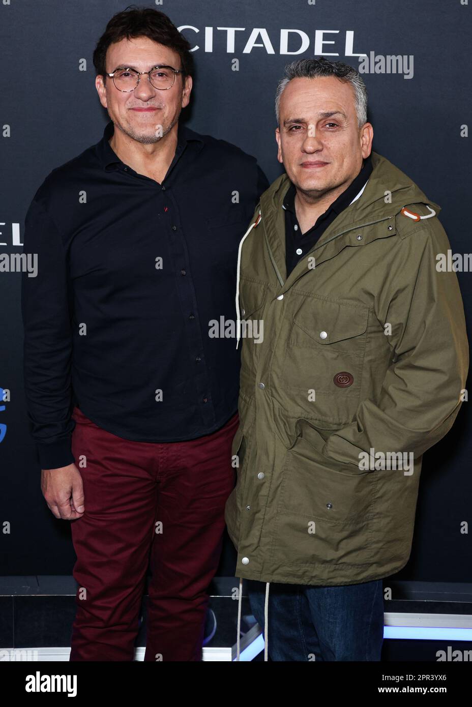 CULVER CITY, LOS ANGELES, CALIFORNIA, USA - APRIL 25: Anthony Russo and ...