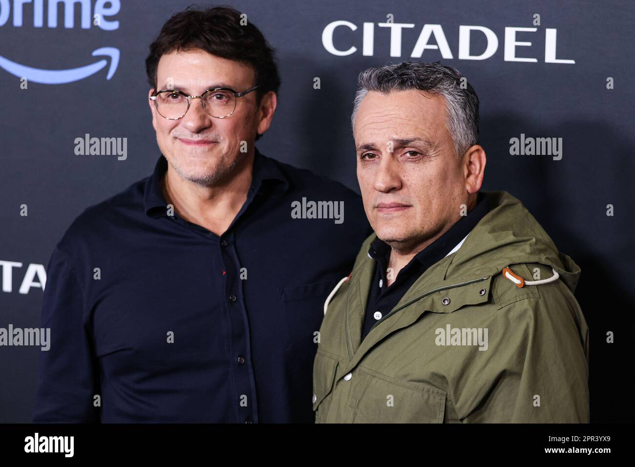 CULVER CITY, LOS ANGELES, CALIFORNIA, USA - APRIL 25: Anthony Russo and ...