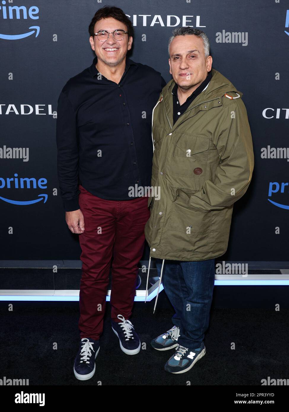 CULVER CITY, LOS ANGELES, CALIFORNIA, USA - APRIL 25: Anthony Russo and ...