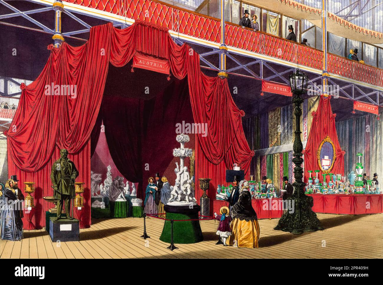 Crystal palace great exhibition statue hi-res stock photography and ...