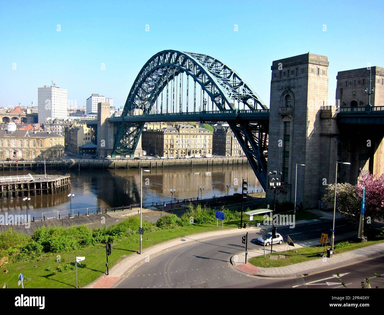 Gateshead newcastle skyline gateshead skyline hi-res stock photography ...
