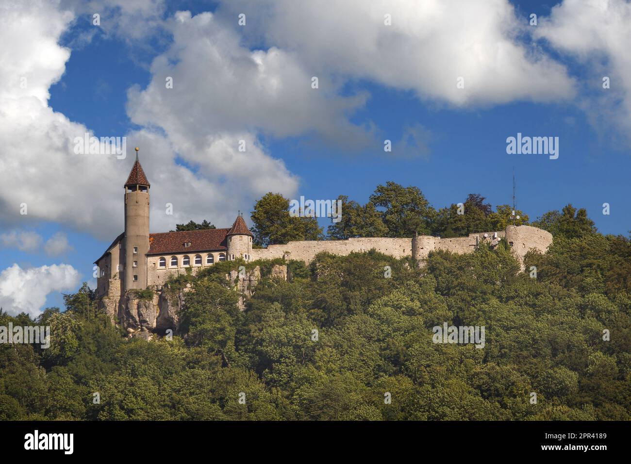castle Teck, Germany, Baden-Wuerttemberg, Swabian Alb, Kirchheim Unter ...