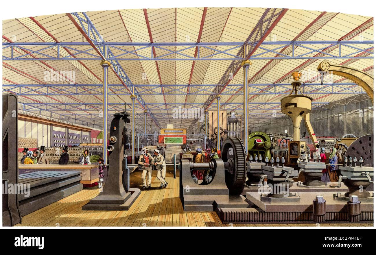 1851 industrial exhibition hi-res stock photography and images - Alamy