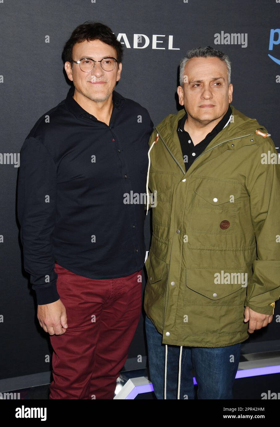 Culver City, California, USA. 25th Apr, 2023. (L-R) Anthony Russo and ...