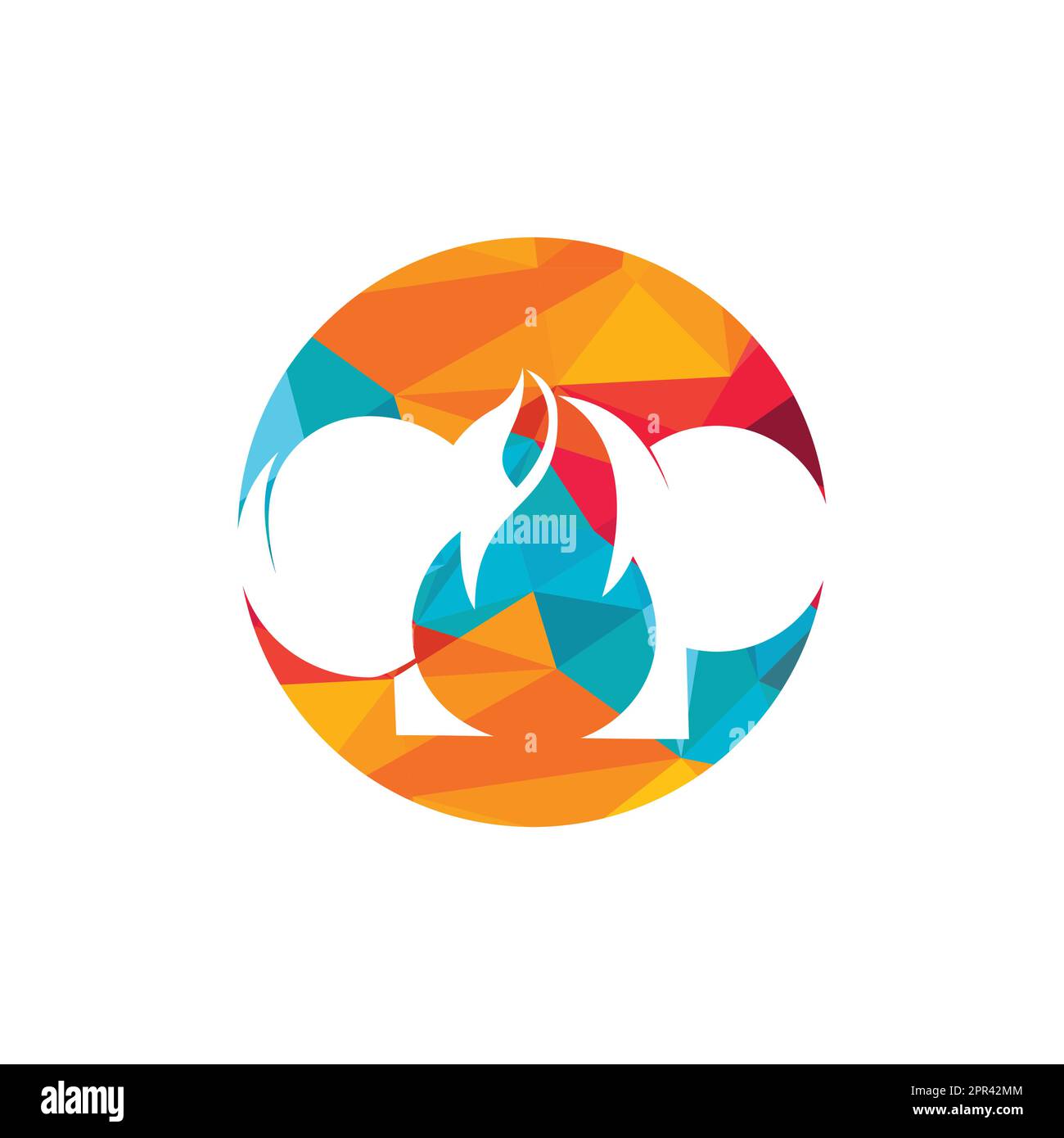 Hot chef vector logo for restaurant, bistro, culinary, catering kitchen ...