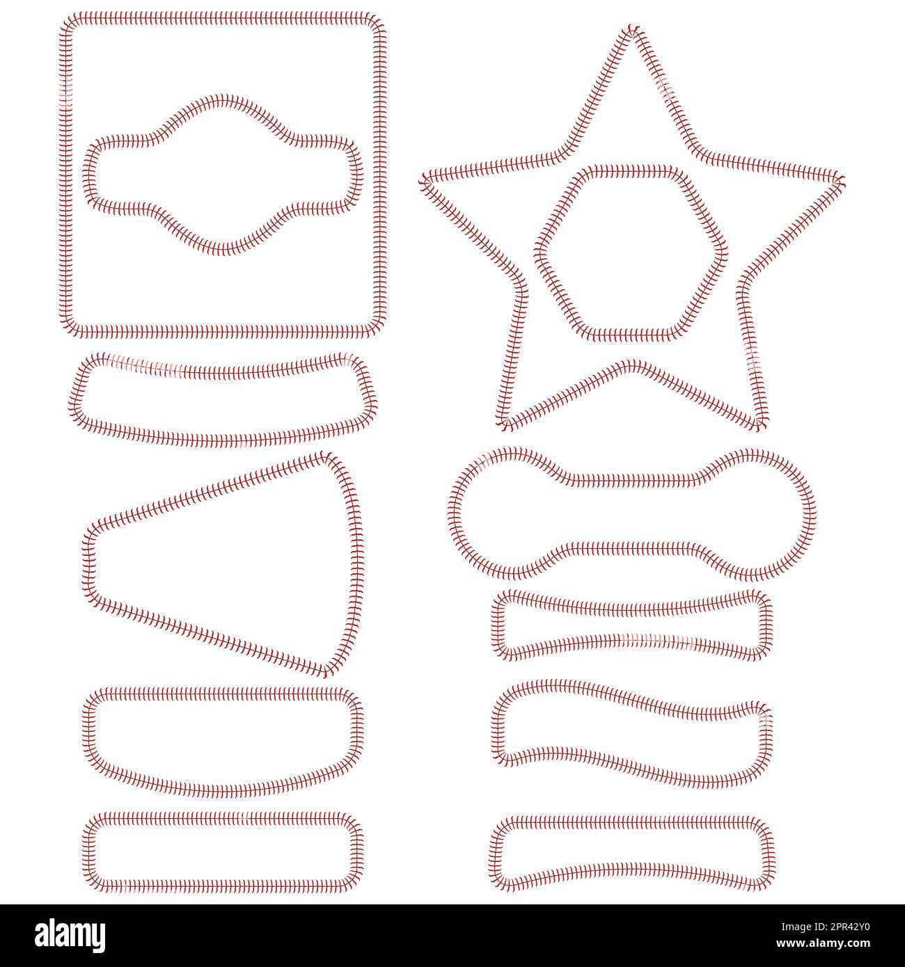 Set game frames on Cut Out Stock Images & Pictures - Alamy