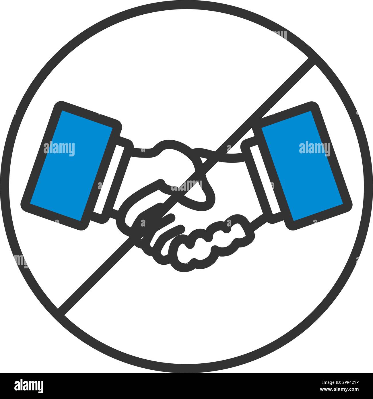 Hand shake illustration hi-res stock photography and images - Alamy