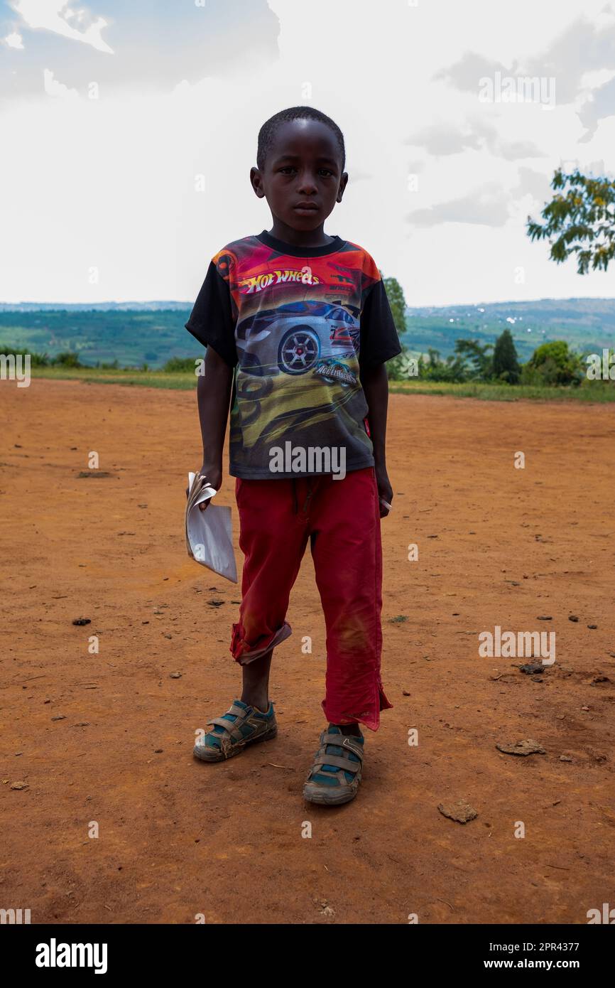 Children in Education, Rwanda Stock Photo - Alamy