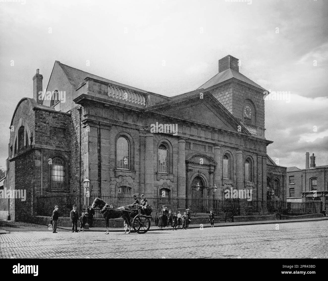 18th century protestant church Black and White Stock Photos & Images ...