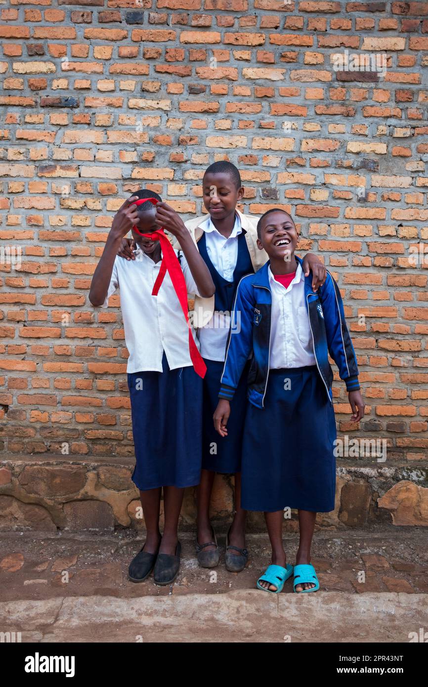 Children in Education, Rwanda Stock Photo - Alamy