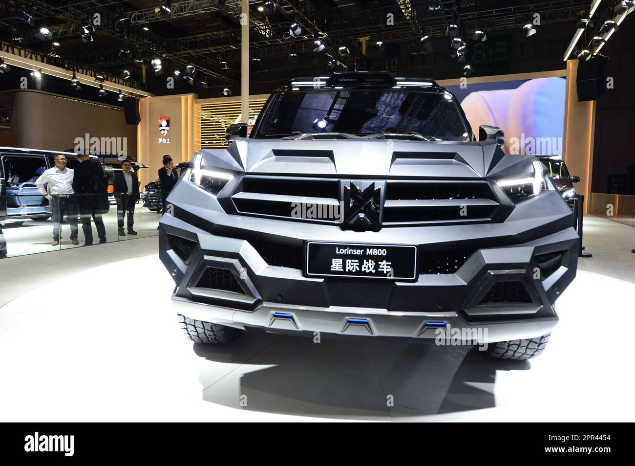 SHANGHAI, CHINA - APRIL 21, 2023 - Lorinser and M-Hero unveil a luxury HD M800 interstellar ...