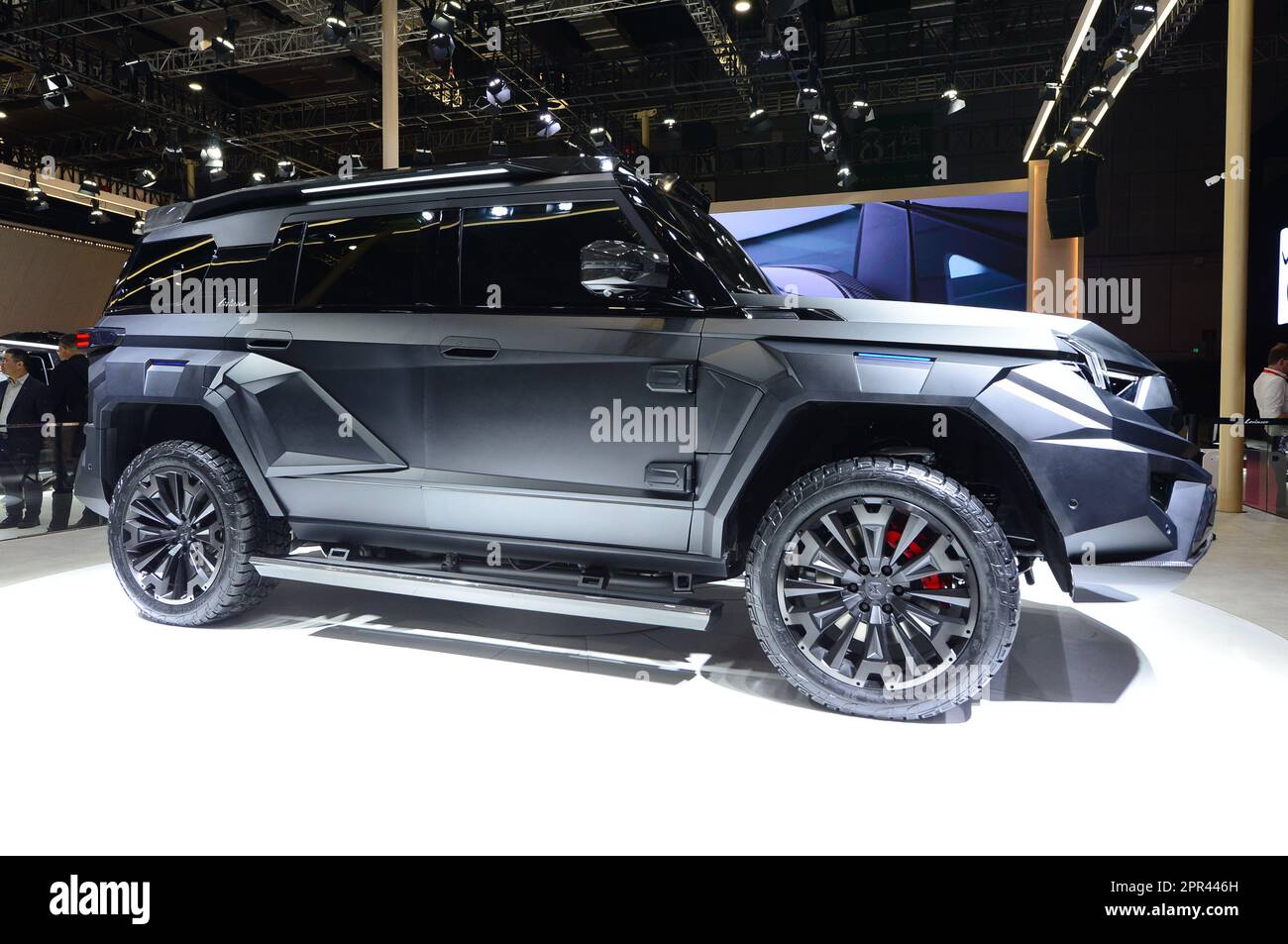 SHANGHAI, CHINA - APRIL 21, 2023 - Lorinser and M-Hero unveil a luxury HD M800 interstellar ...