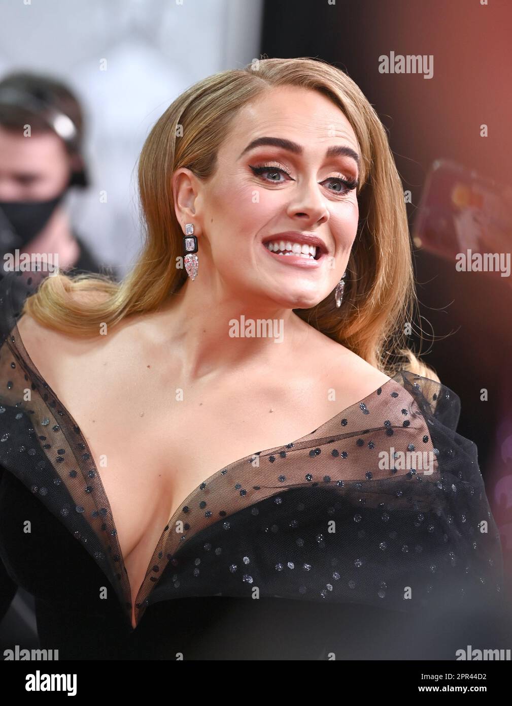 Photo Must Be Credited ©Alpha Press 079965 08/02/2022 Adele Adkins at The BRIT Awards 2022 at ...