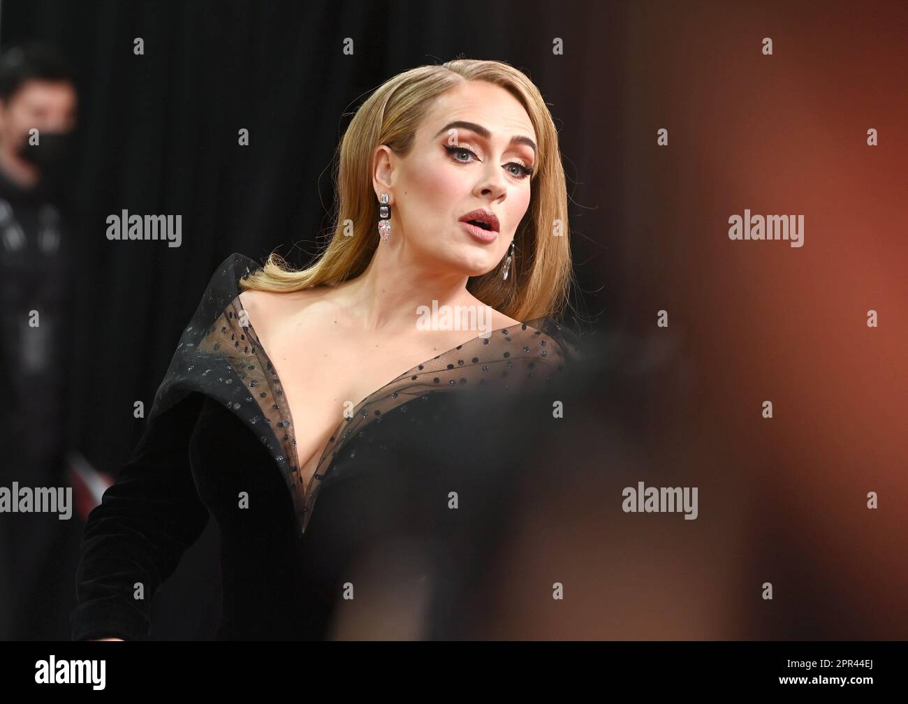 Photo Must Be Credited ©Alpha Press 079965 08/02/2022 Adele Adkins at The BRIT Awards 2022 at ...