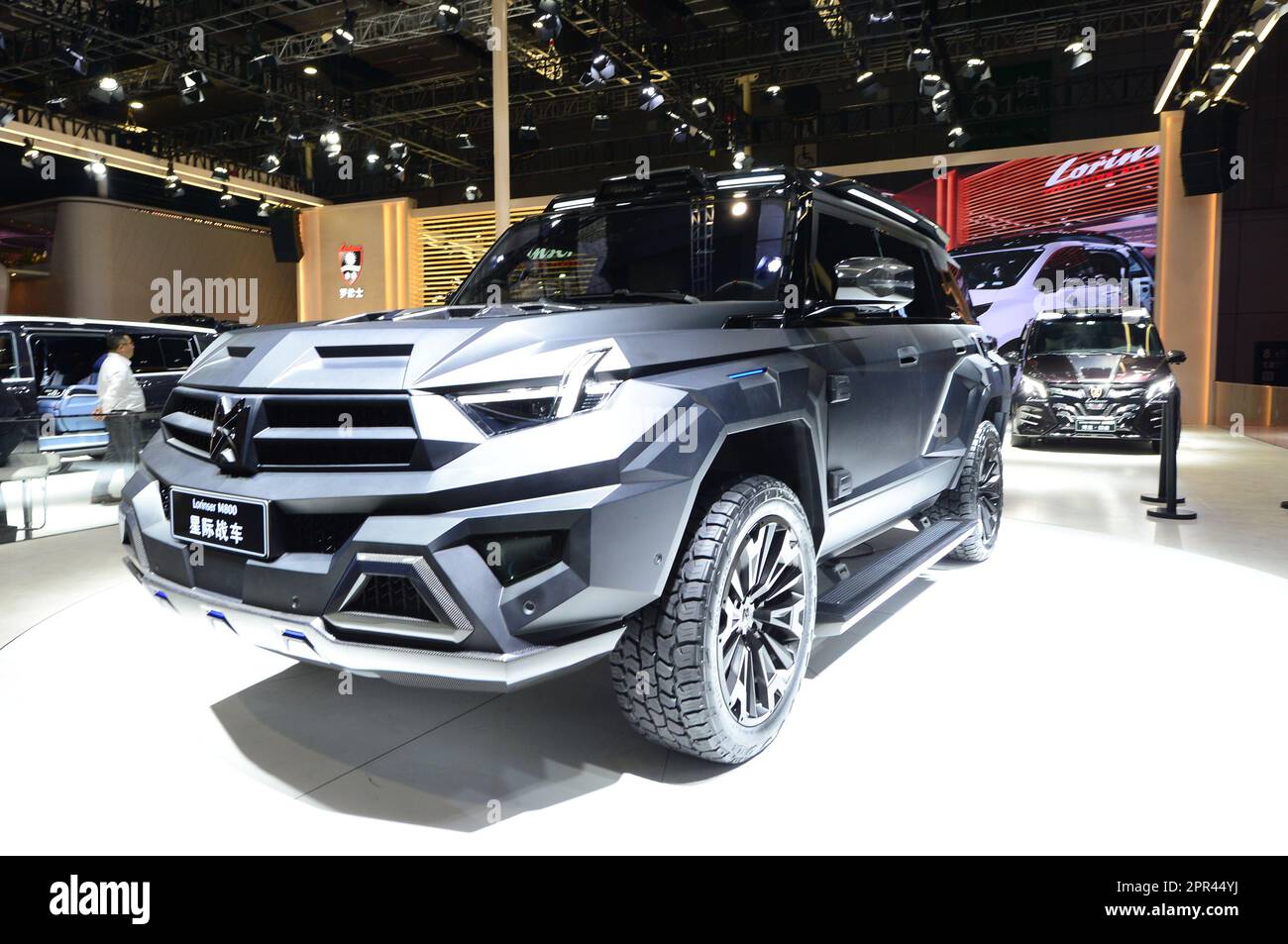 SHANGHAI, CHINA - APRIL 21, 2023 - Lorinser and M-Hero unveil a luxury ...