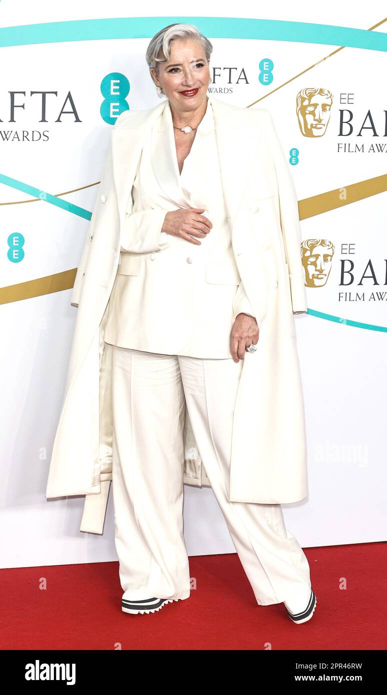 Emma thompson bafta hi-res stock photography and images - Alamy