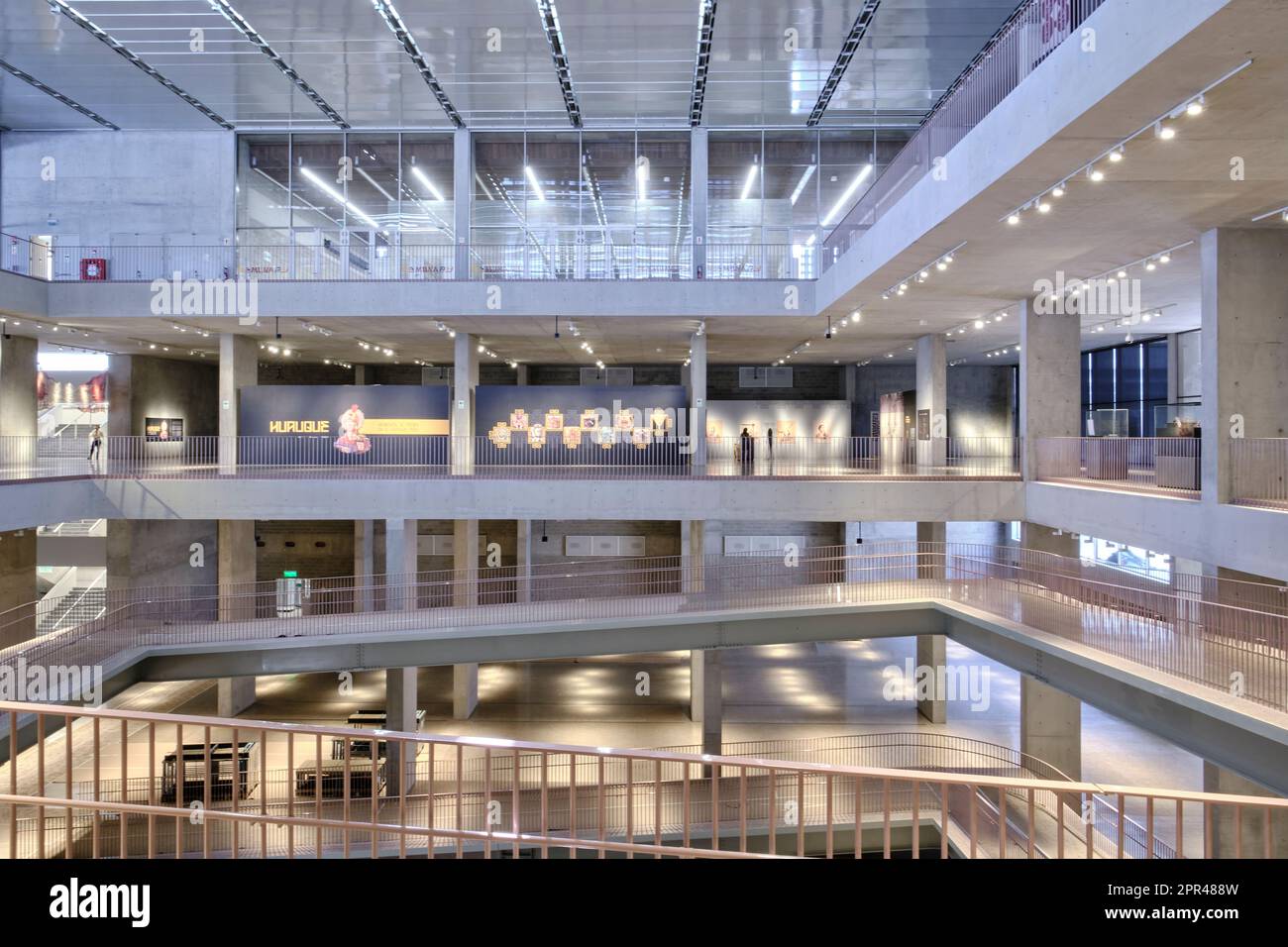 Lima, Peru, 2023. National Museum of Peru MUNA in Lurin district from ...
