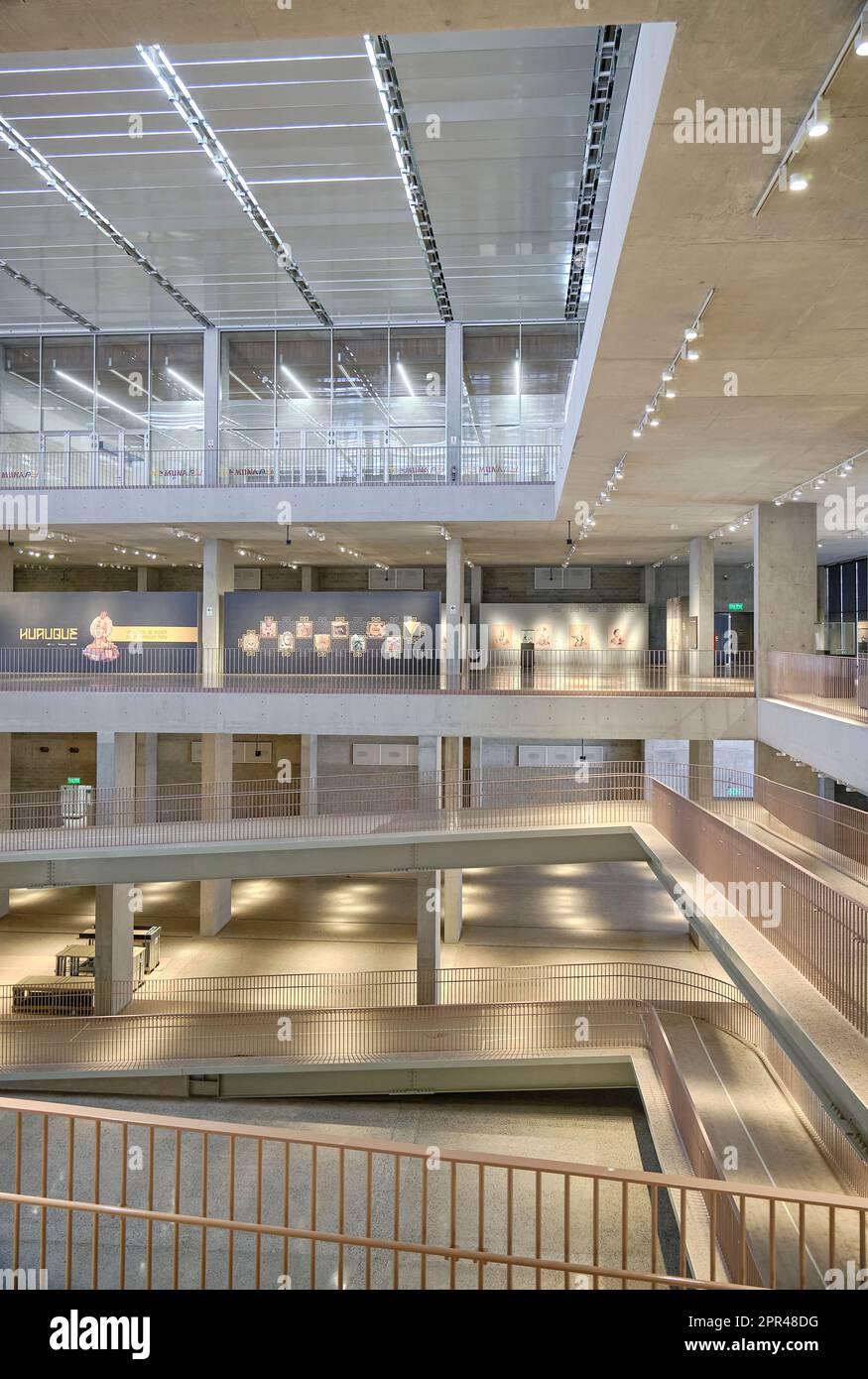 Lima, Peru, 2023. National Museum of Peru MUNA in Lurin district from ...